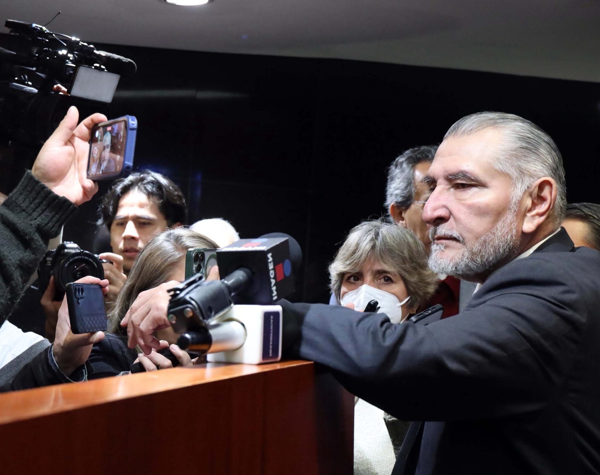 Adán Augusto López rechaza envío de mensajes intimidatorios a senadora ...